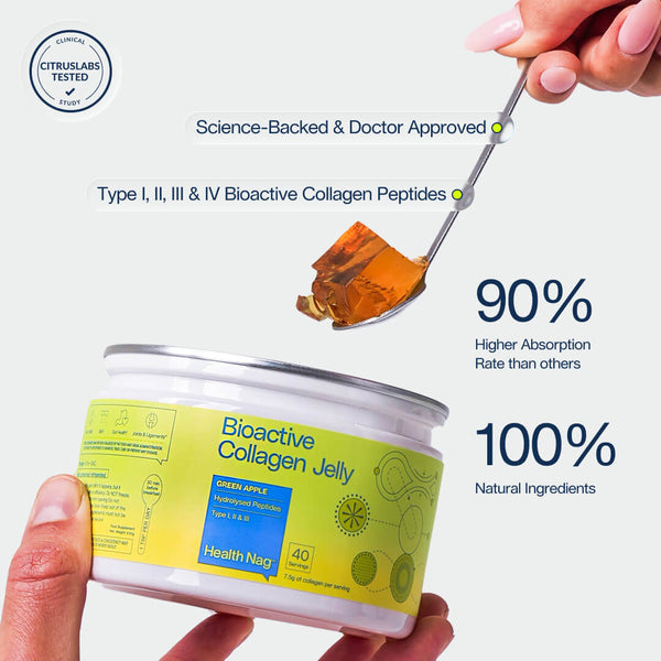 Bioactive Collagen Jelly Green Apple – Health Nag